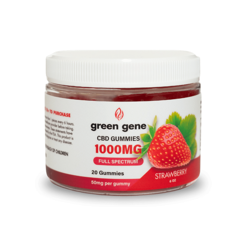 Full Spectrum CBD Gummies - Green Gene CBD