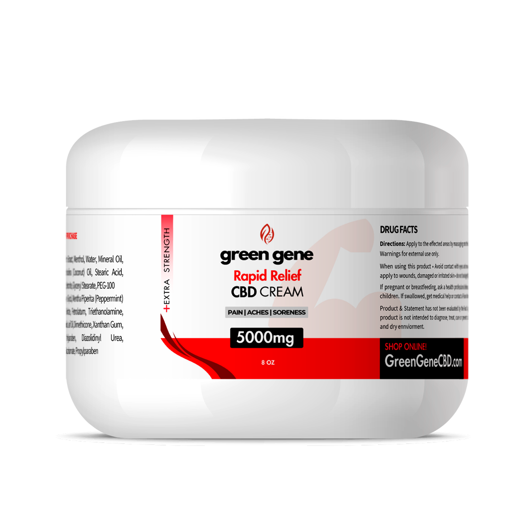 CBD Rapid Relief Cream - Green Gene CBD